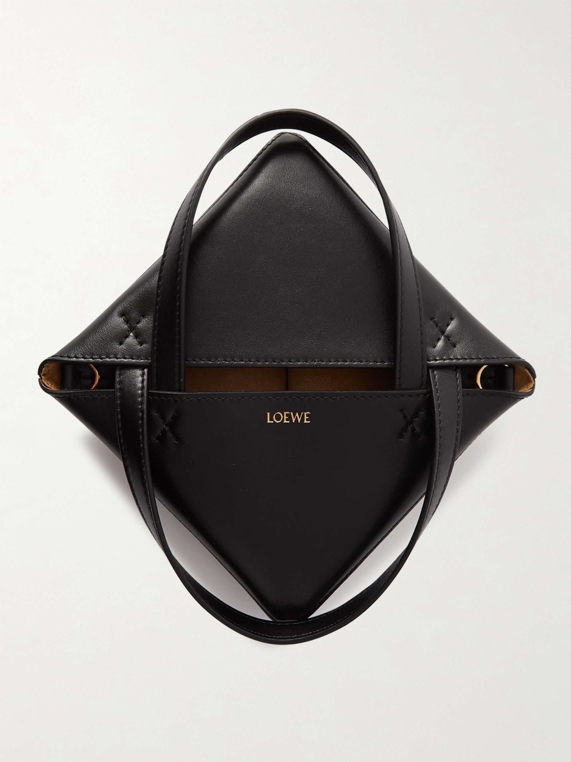 LOEWE Puzzle Fold convertible mini leather tote | NET-A-PORTER