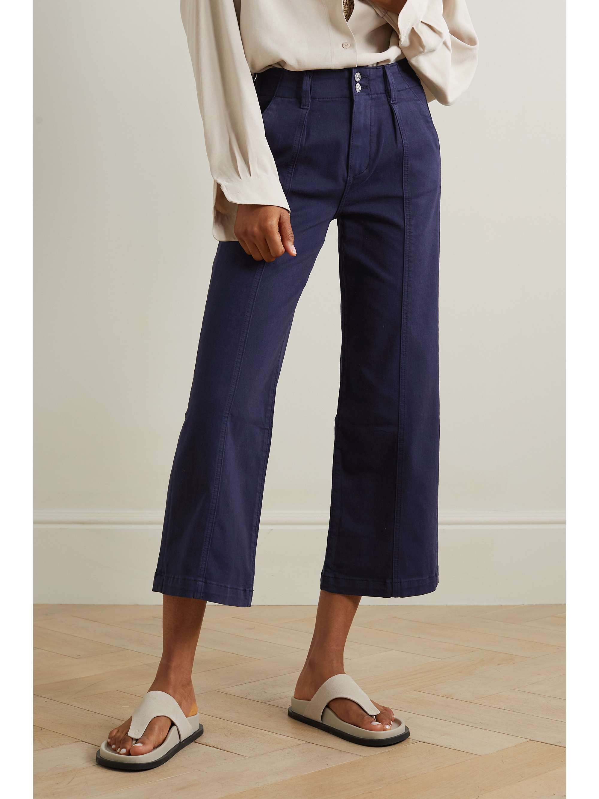 PAIGE Brooklyn 31 high-rise wide-leg jeans | NET-A-PORTER