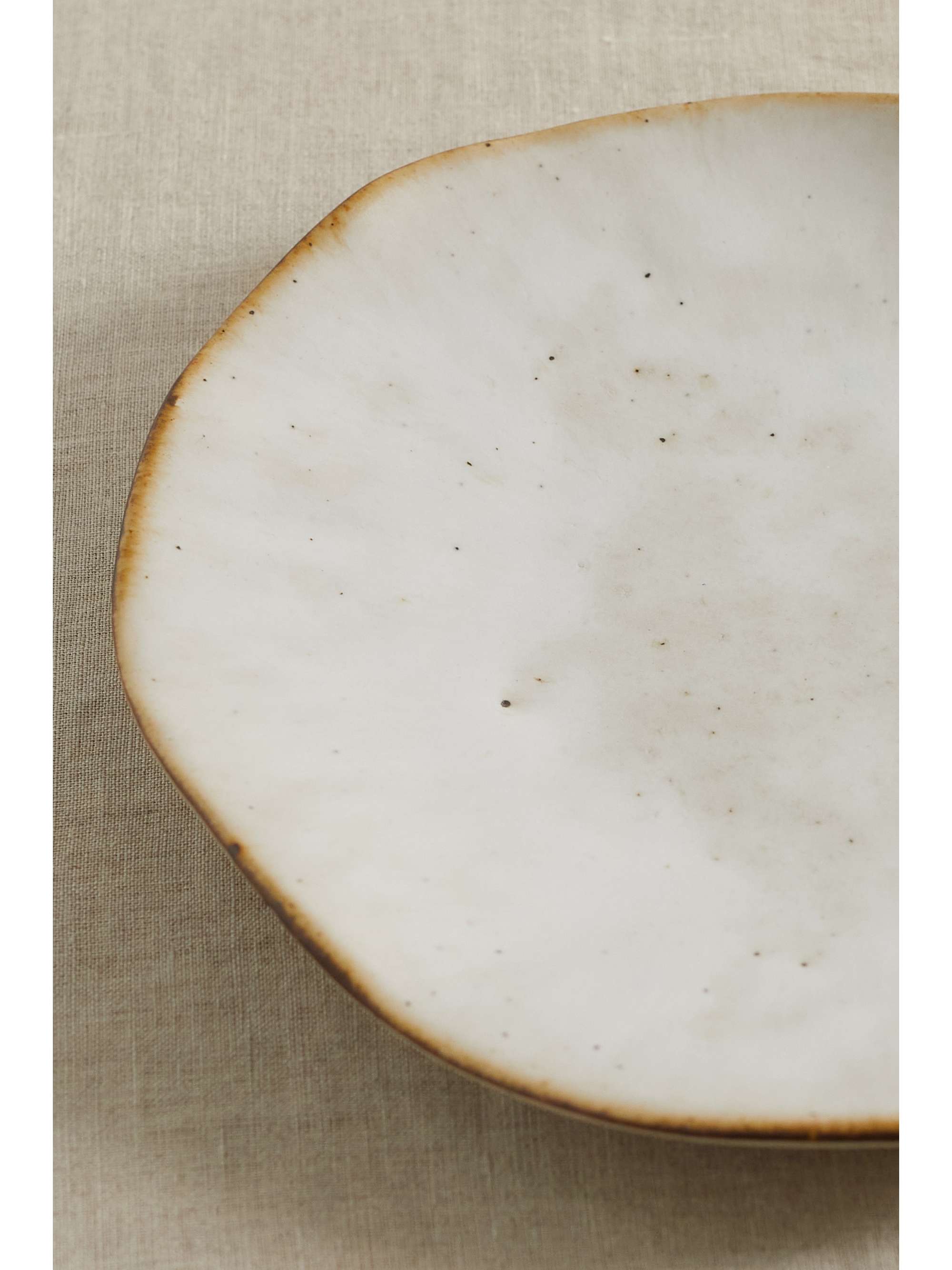 SOHO HOME Emden set of four 22cm glazed stoneware side plates | NET-A ...