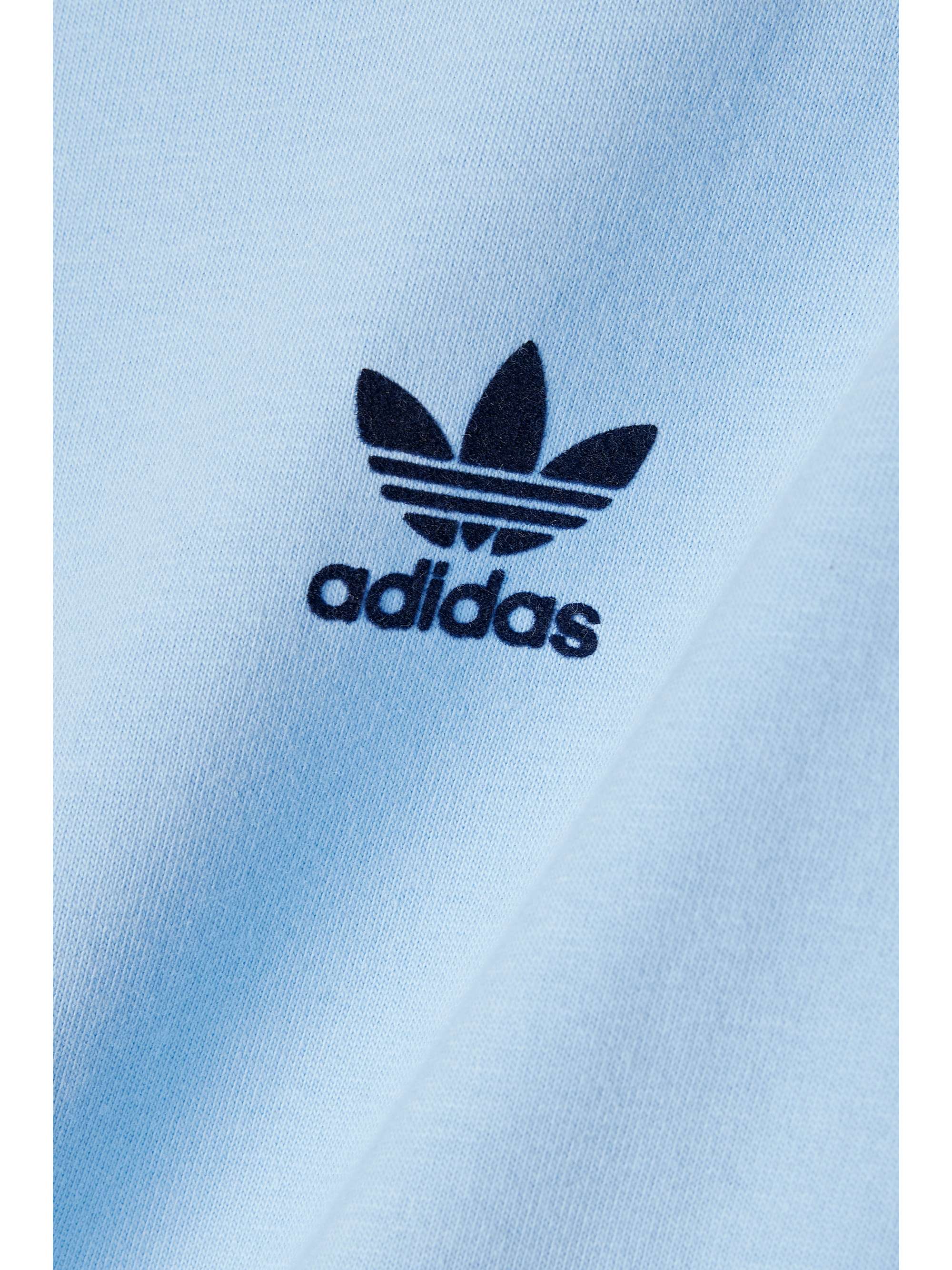ADIDAS ORIGINALS + Sporty & Rich two-tone cotton-jersey T-shirt | NET-A ...