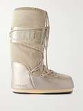 MOON BOOT Icon Glance shell and PVC snow boots | NET-A-PORTER