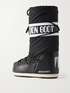 MOON BOOT Icon shell and faux leather snow boots | NET-A-PORTER