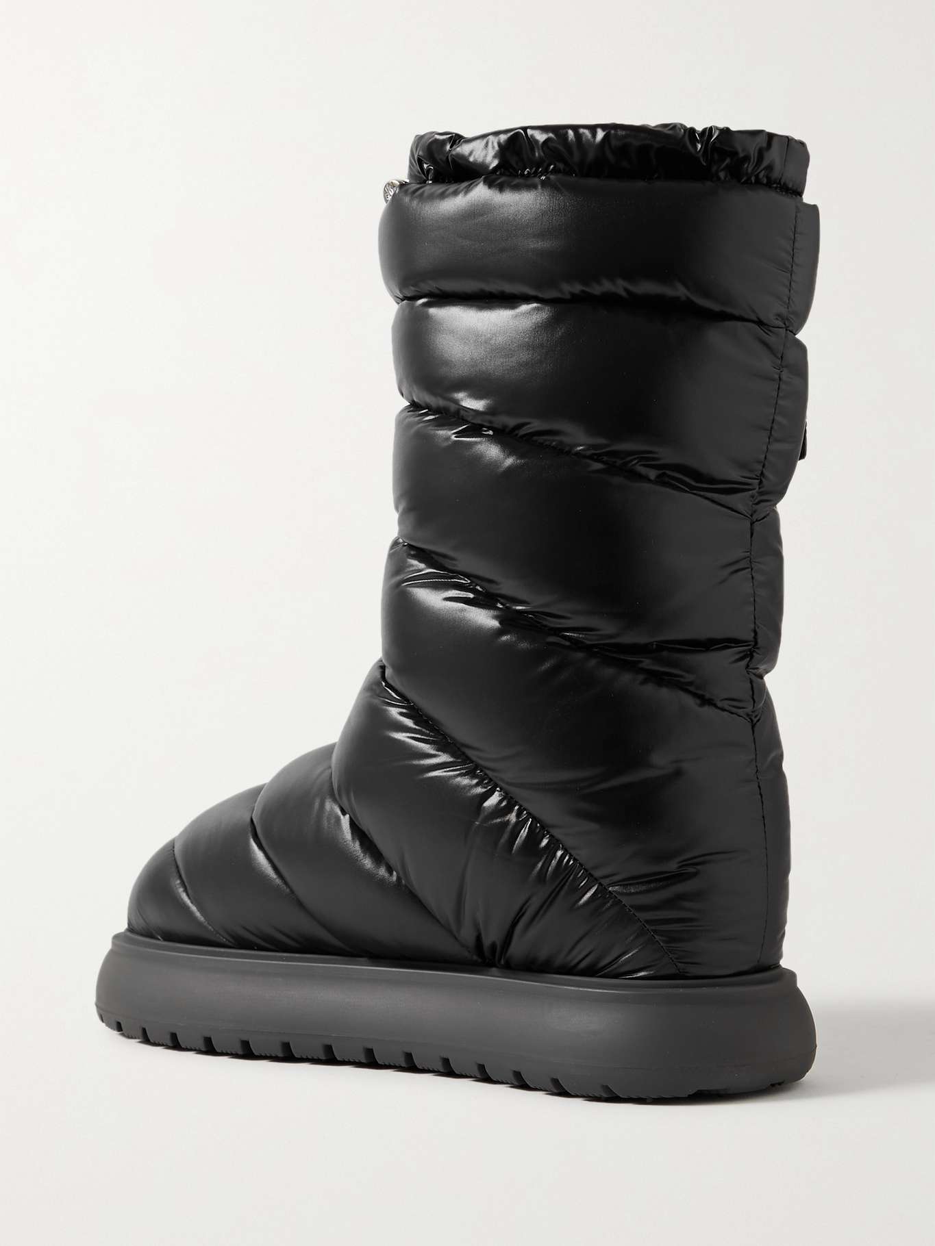 MONCLER Gaia quilted shell boots | NET-A-PORTER