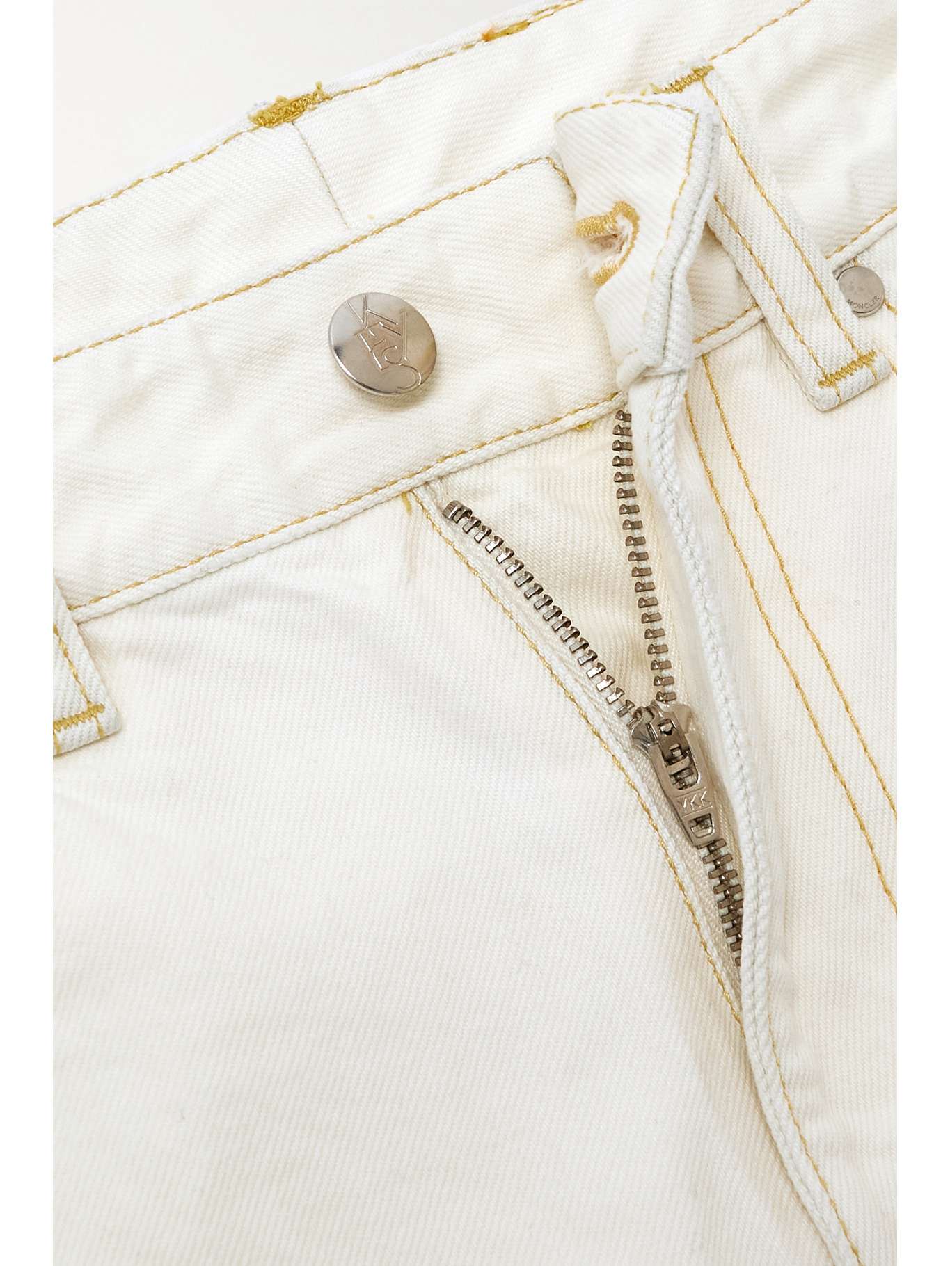 MONCLER GENIUS + Alicia Keys high-rise wide-leg jeans | NET-A-PORTER