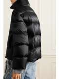 MONCLER Byrone appliquéd quilted shell down jacket | NET-A-PORTER