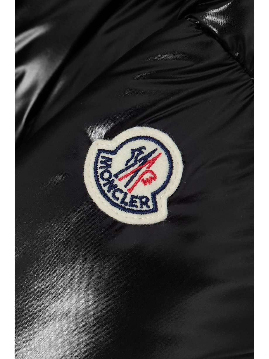 MONCLER Huppe appliquéd quilted padded hooded shell down jacket | NET-A ...