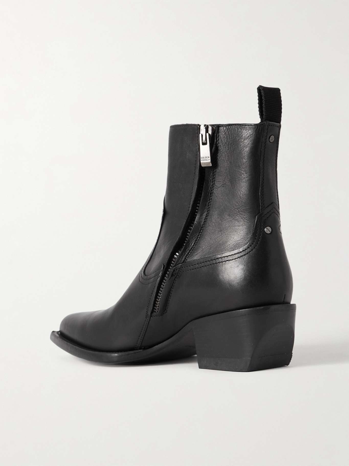 GOLDEN GOOSE Debbie leather ankle boots | NET-A-PORTER