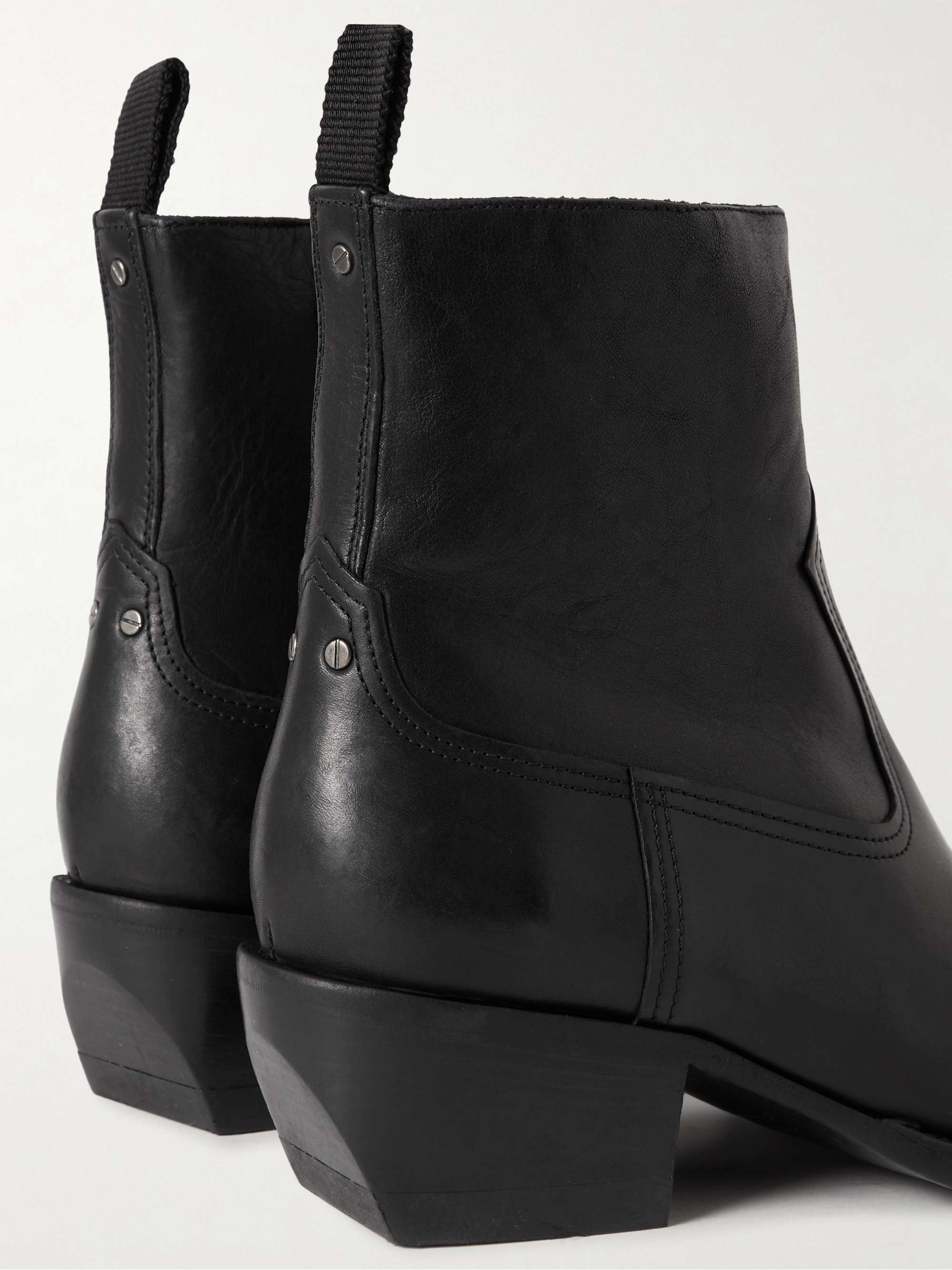 GOLDEN GOOSE Debbie leather ankle boots | NET-A-PORTER