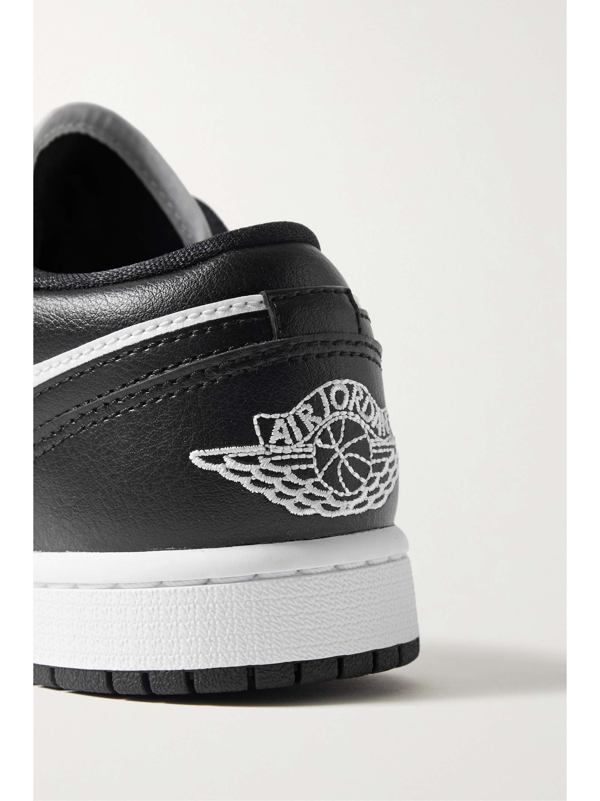 NIKE Air Jordan 1 Low leather sneakers | NET-A-PORTER