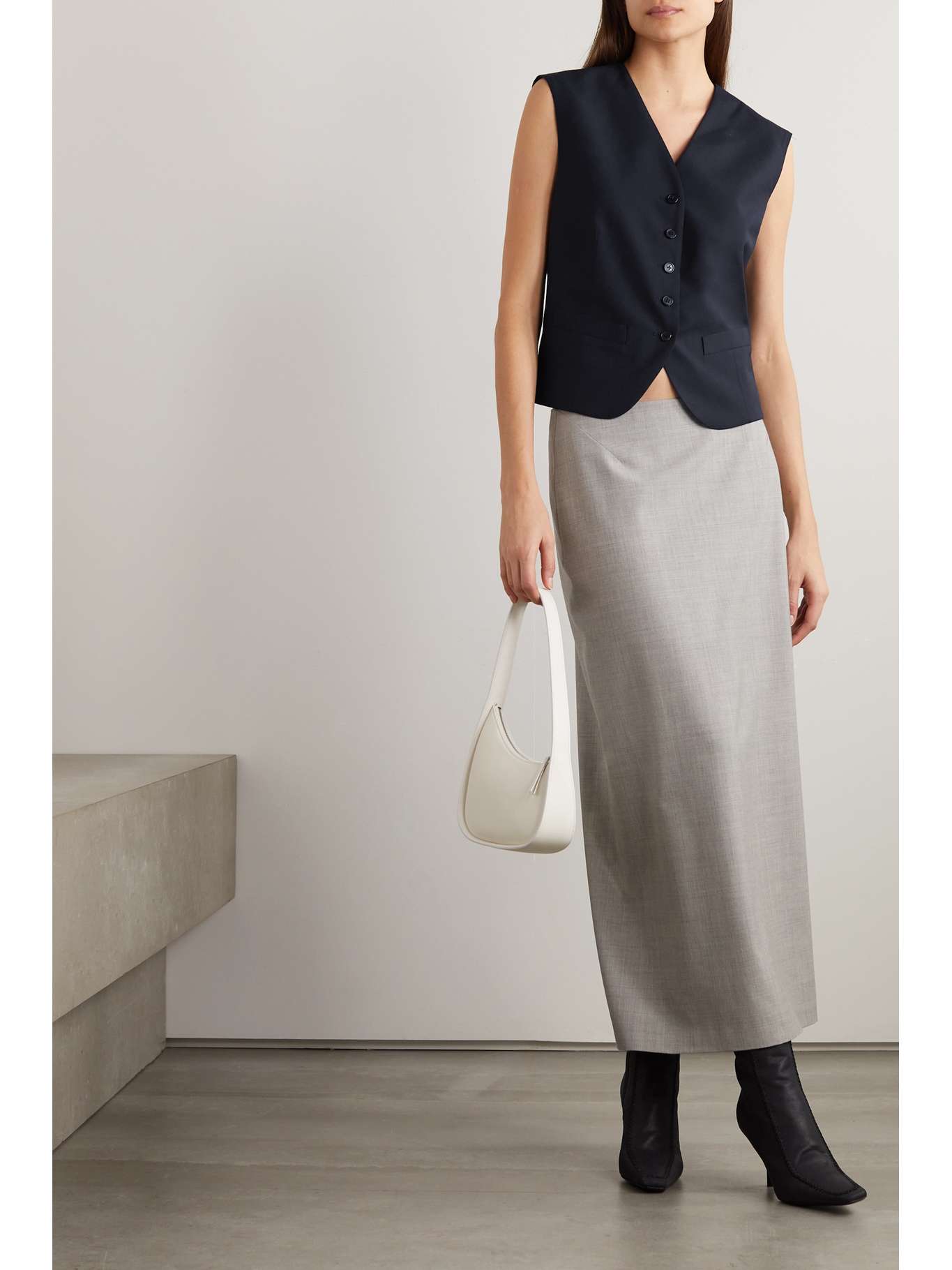 THE ROW Wool vest | NET-A-PORTER