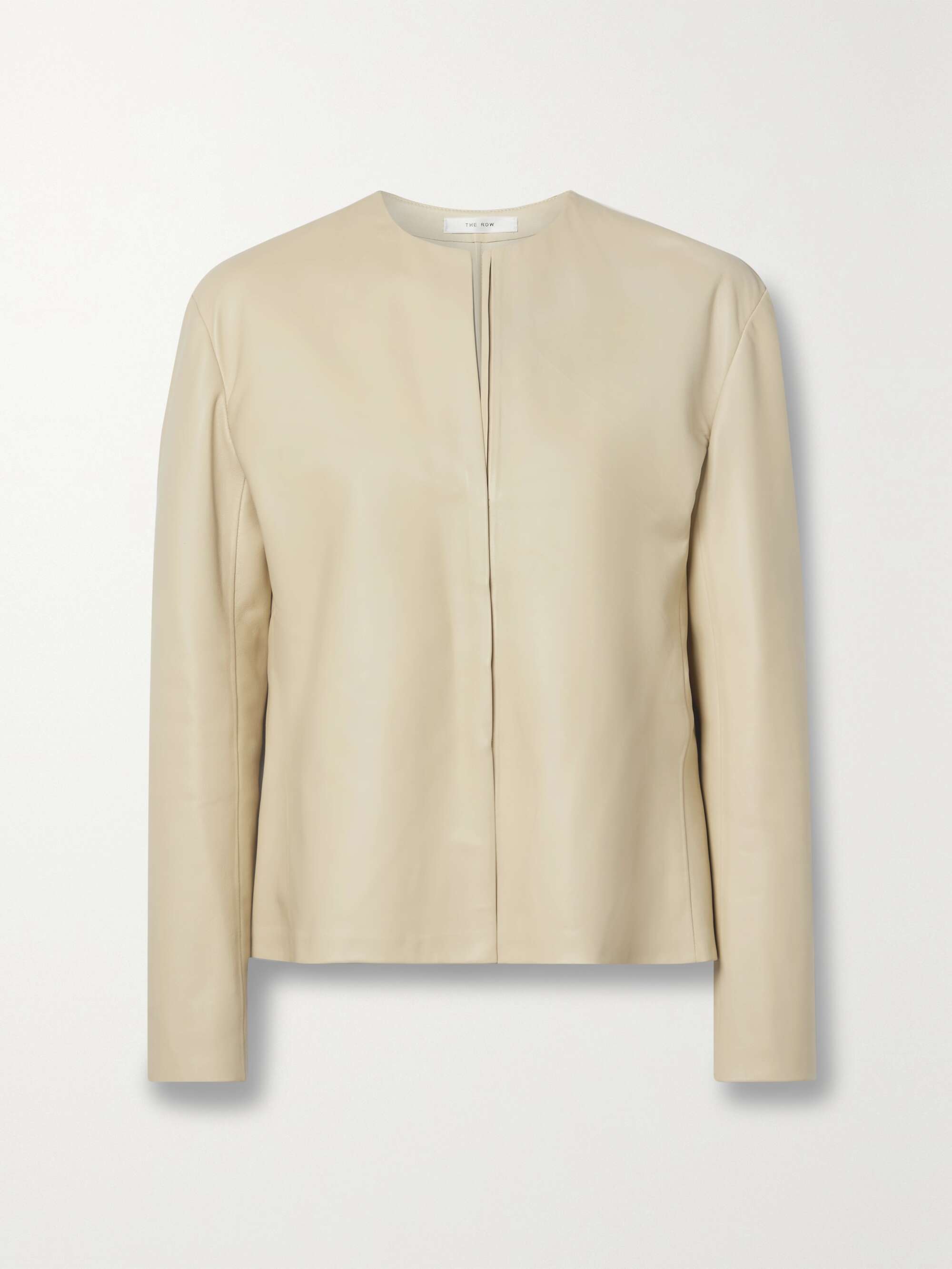 THE ROW Beryl leather jacket | NET-A-PORTER