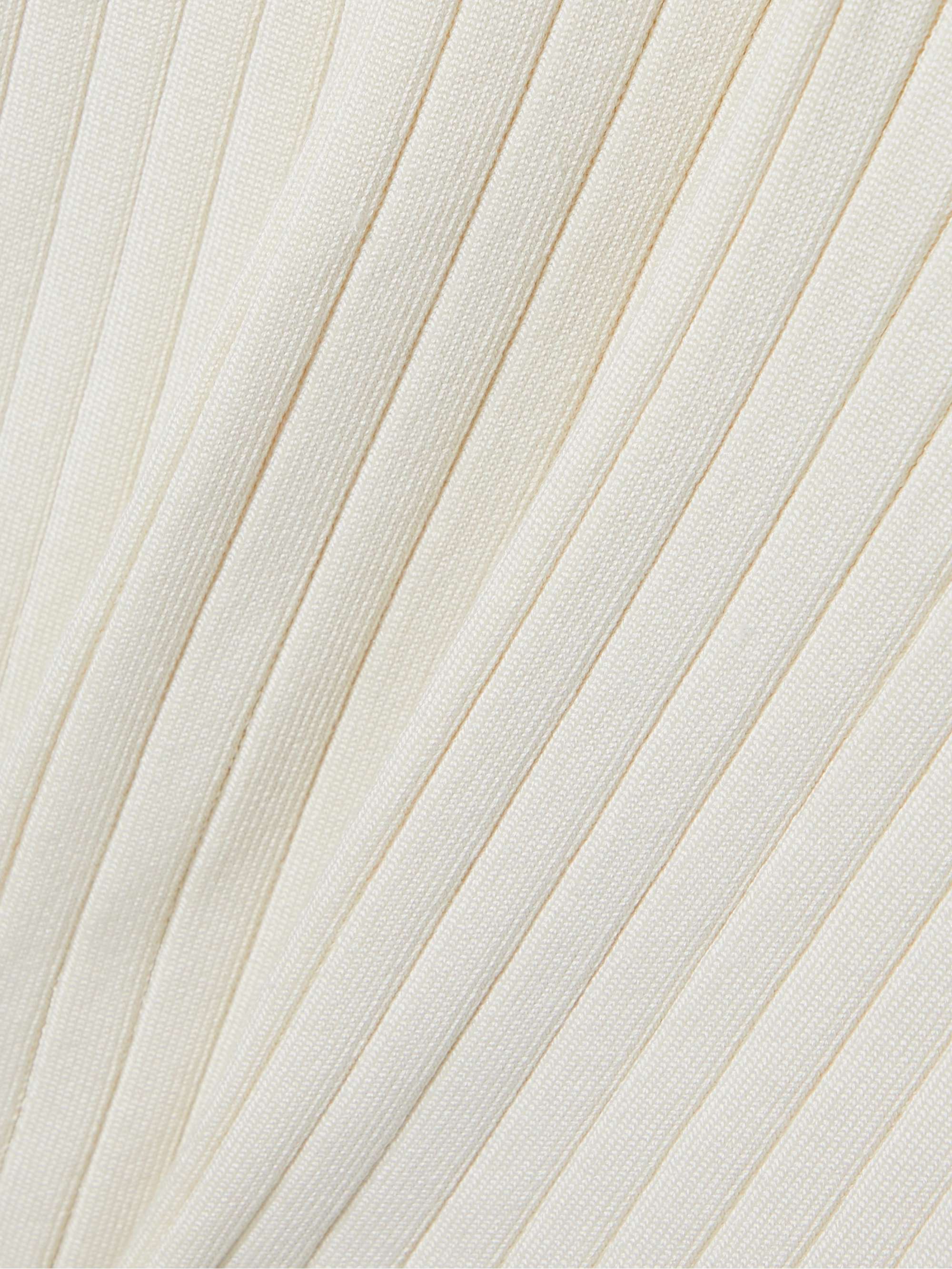 THE ROW Moss ribbed silk maxi skirt | NET-A-PORTER