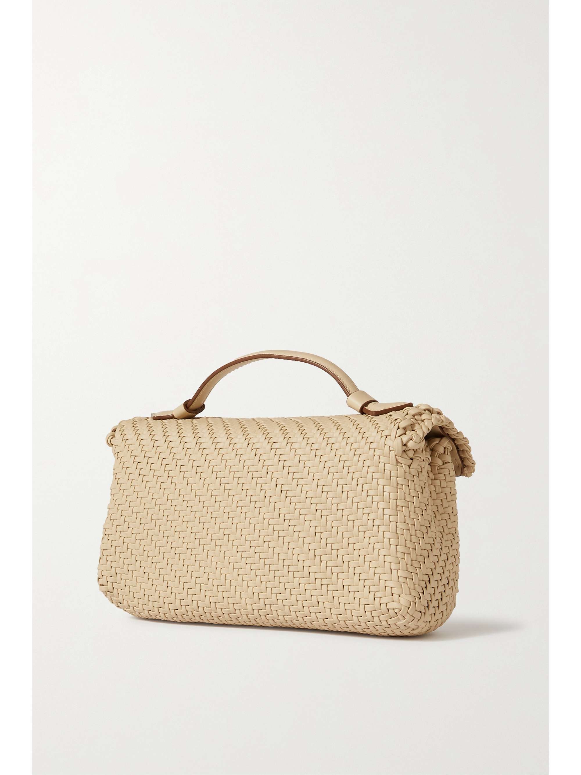SAVETTE Symmetry Pochette woven leather tote | NET-A-PORTER