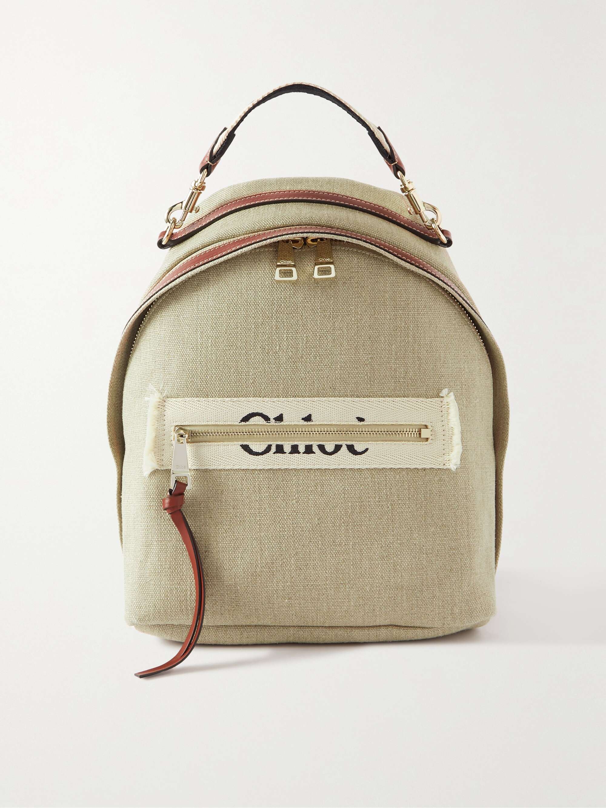 Printed Canvas Backpacks