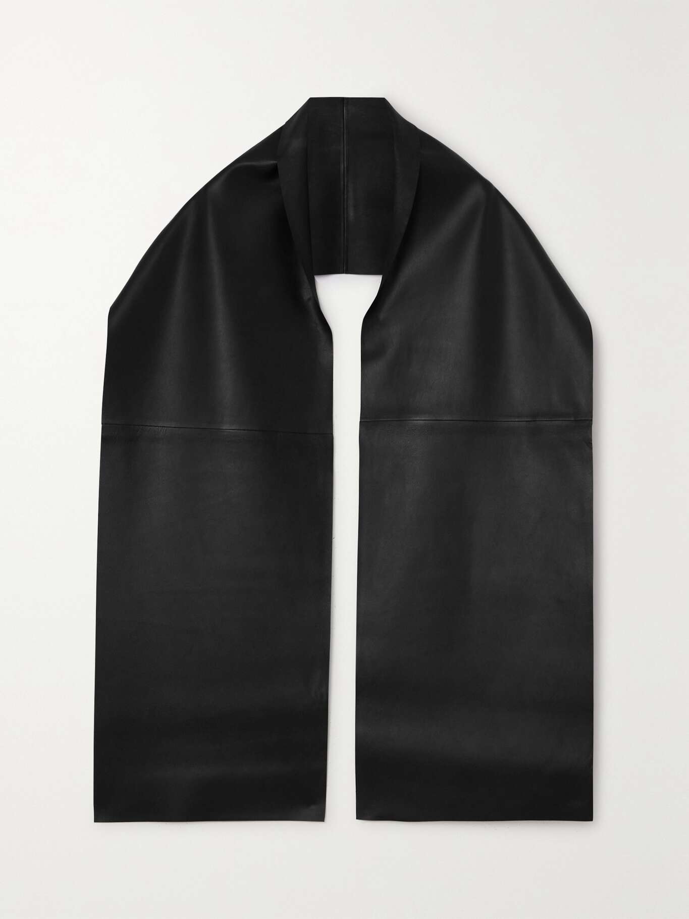 THE ROW Billie oversized leather scarf | NET-A-PORTER