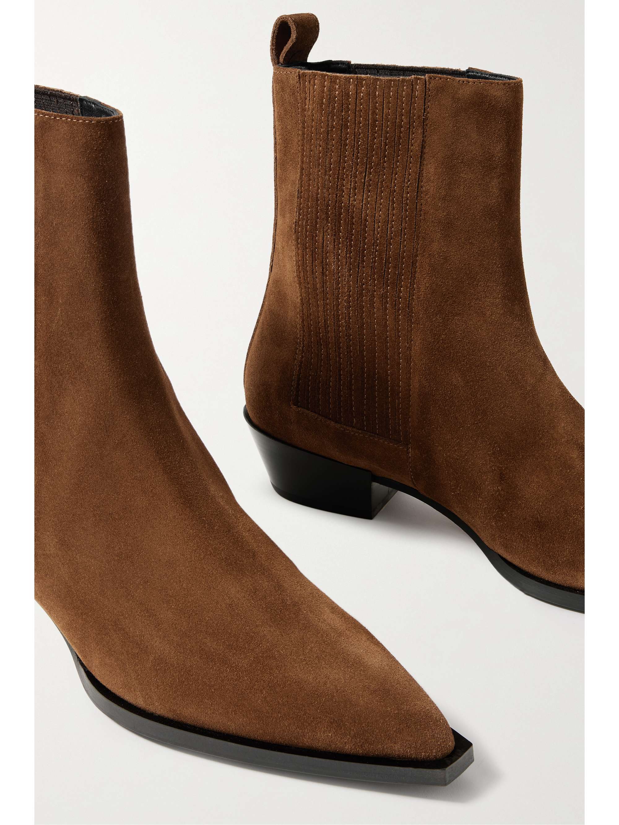 AEYDE Belinda suede ankle boots | NET-A-PORTER
