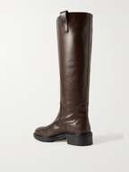 AEYDE Henry leather knee boots | NET-A-PORTER