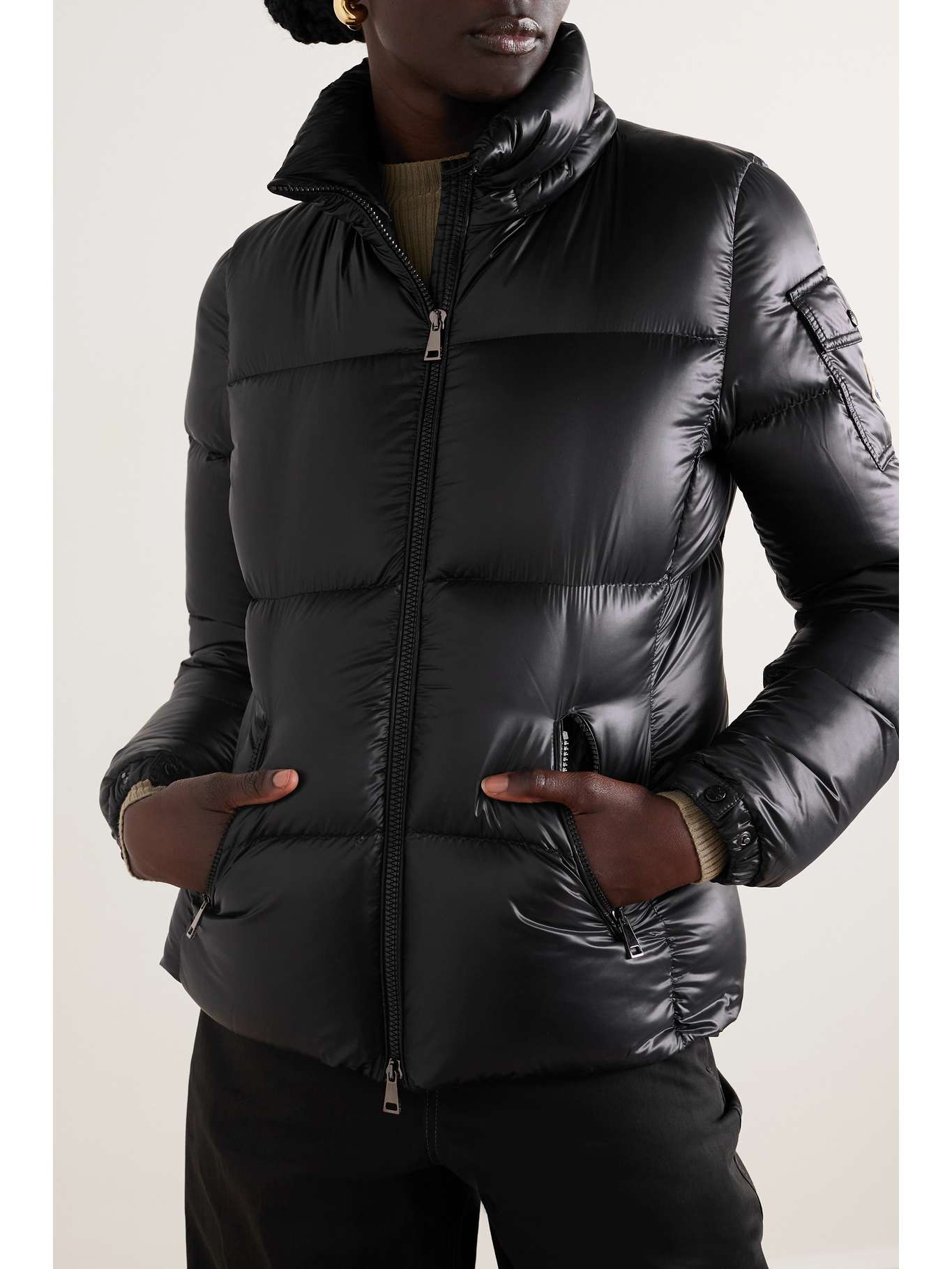 MONCLER Fourmine hooded quilted shell down jacket | NET-A-PORTER