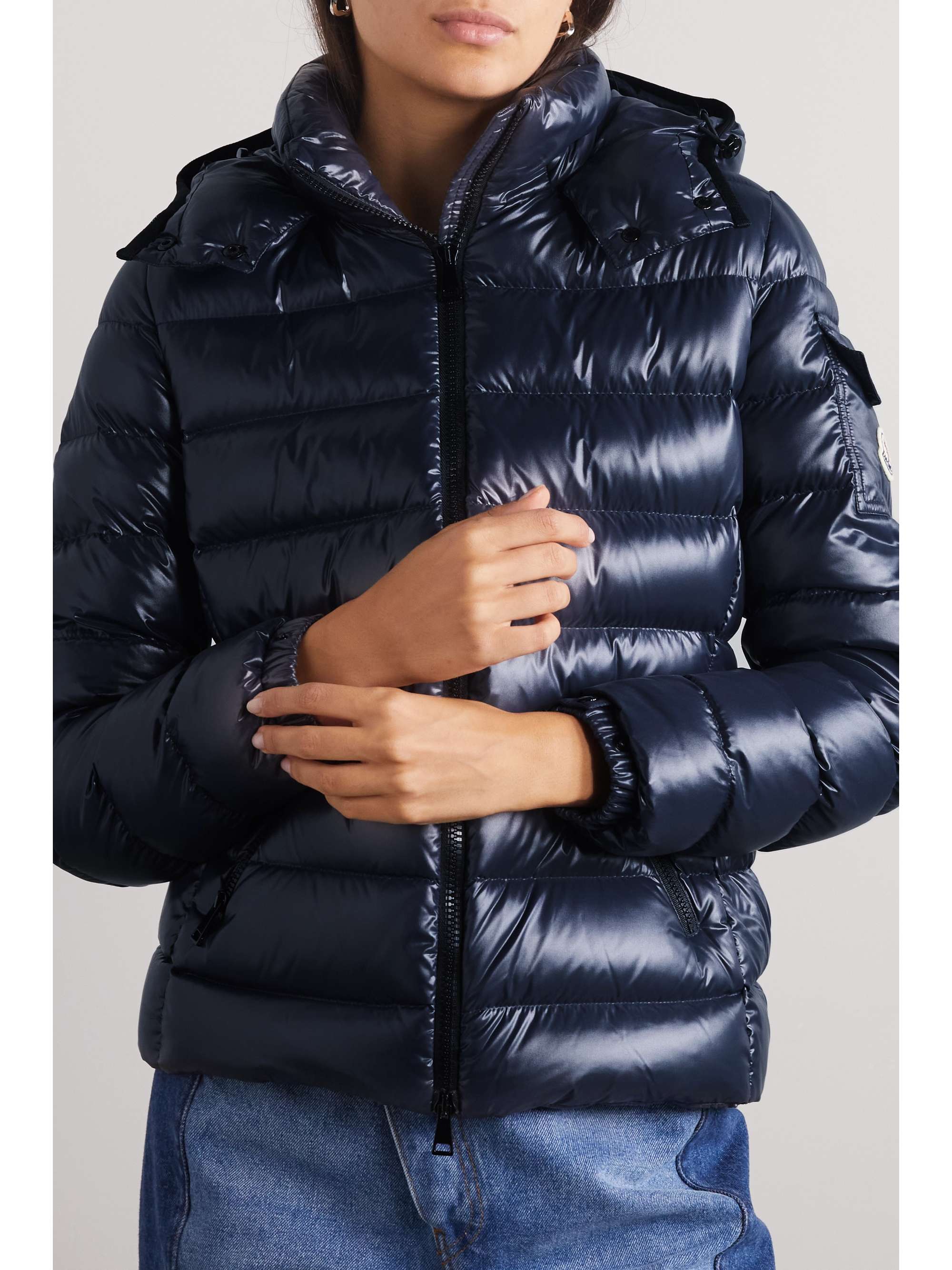 MONCLER Bady quilted shell down hooded jacket | NET-A-PORTER