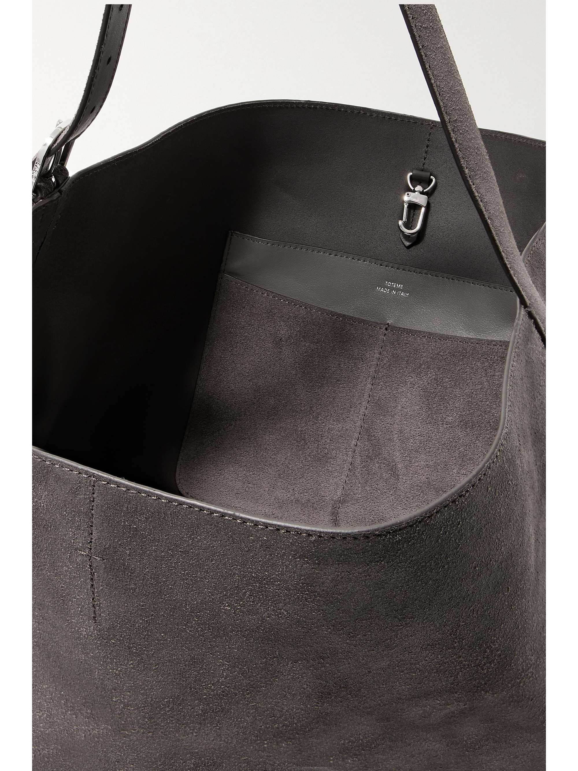 TOTEME Suede tote | NET-A-PORTER