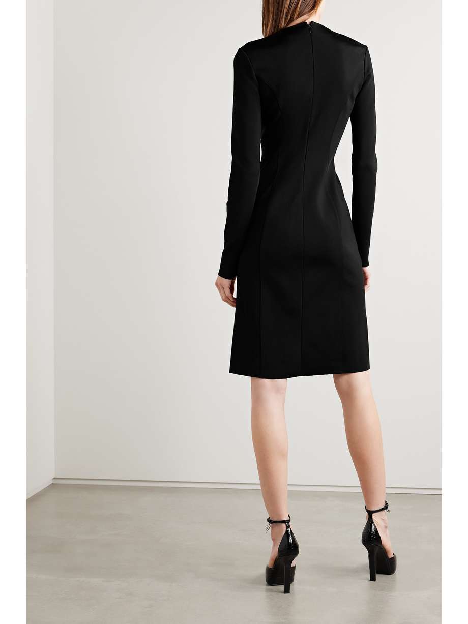 GIVENCHY Cutout embellished stretch-knit dress | NET-A-PORTER