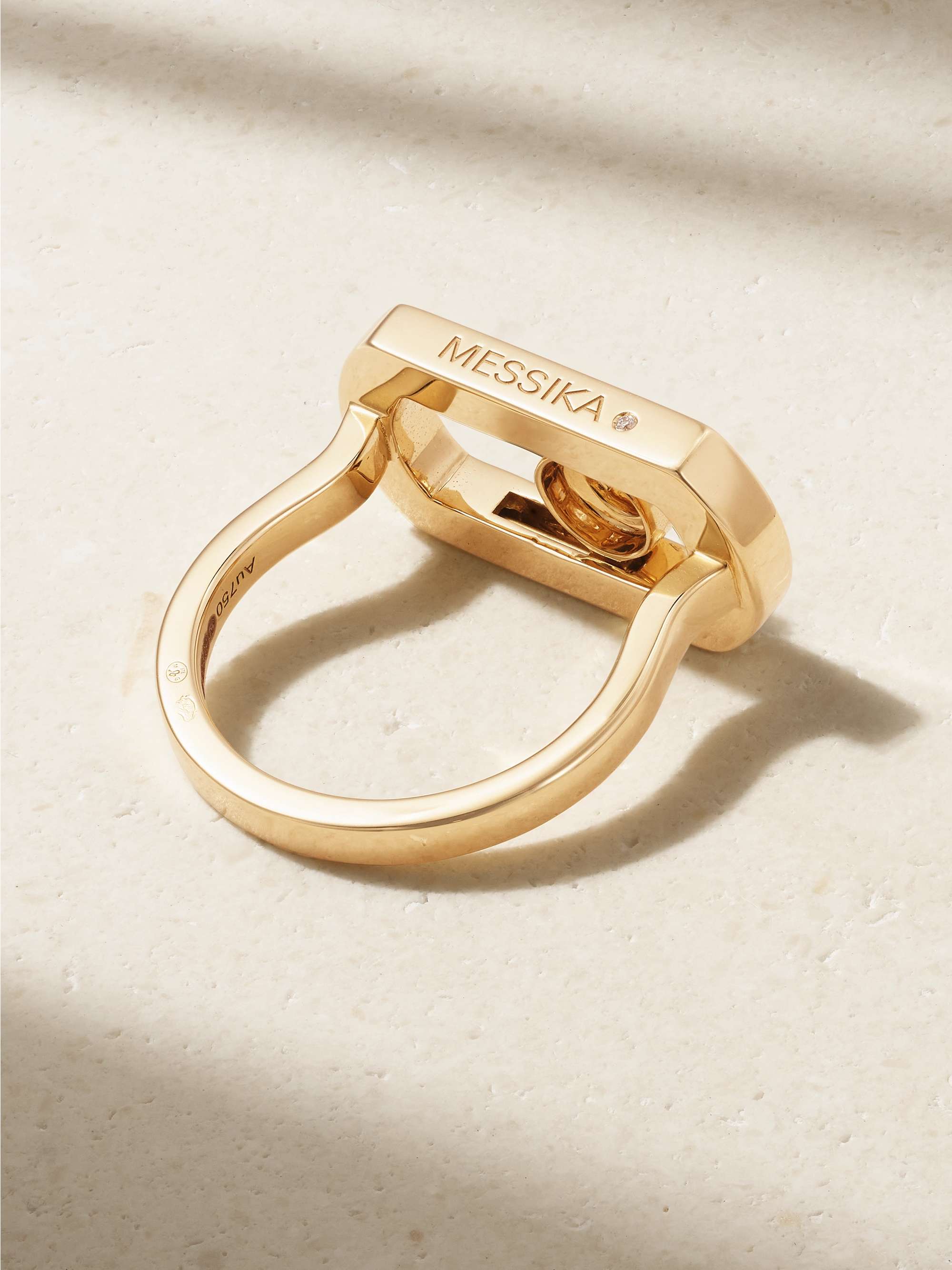 MESSIKA So Move 18-karat gold diamond ring | NET-A-PORTER