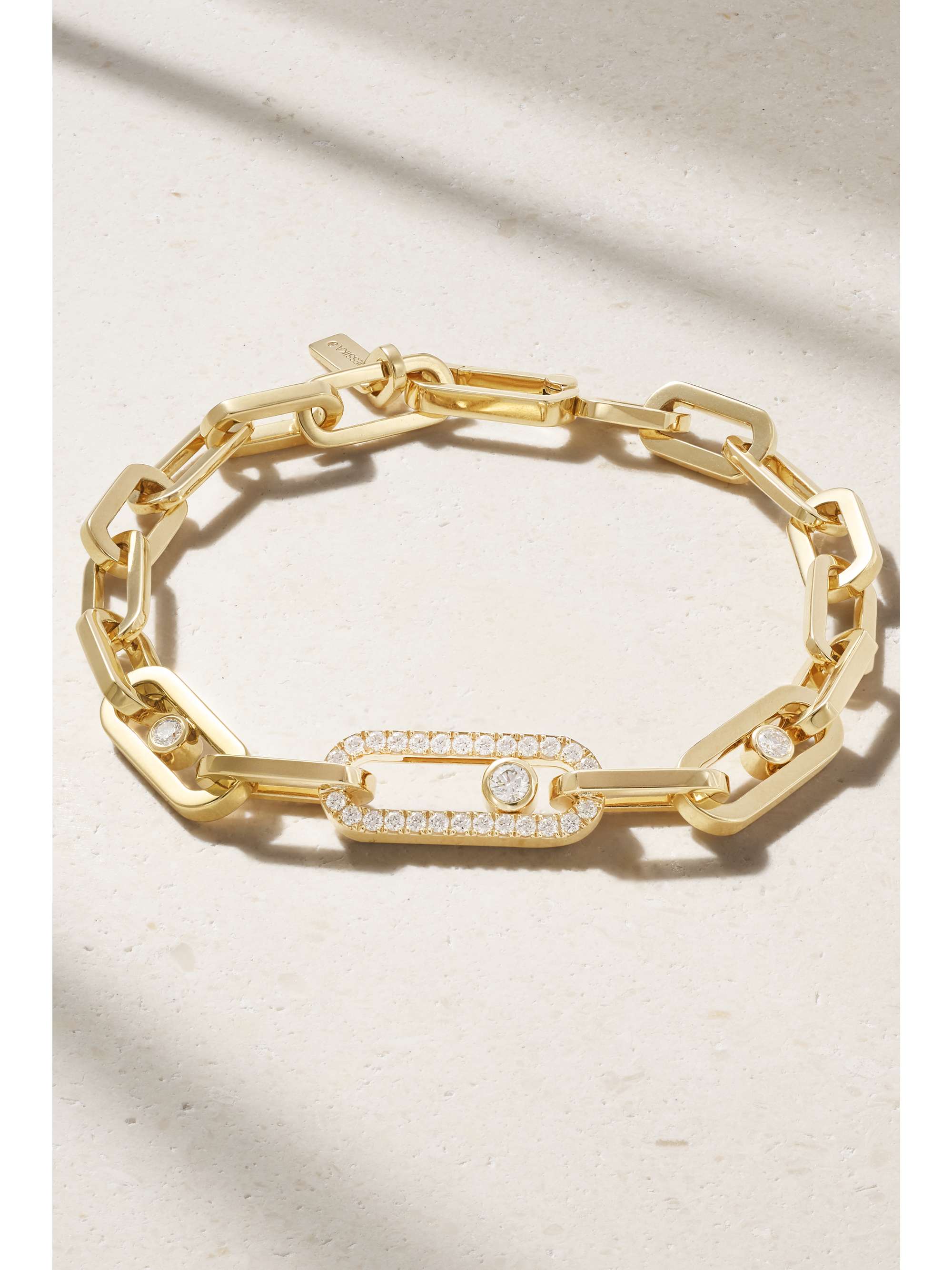 MESSIKA Move Link 18-karat gold diamond bracelet | NET-A-PORTER