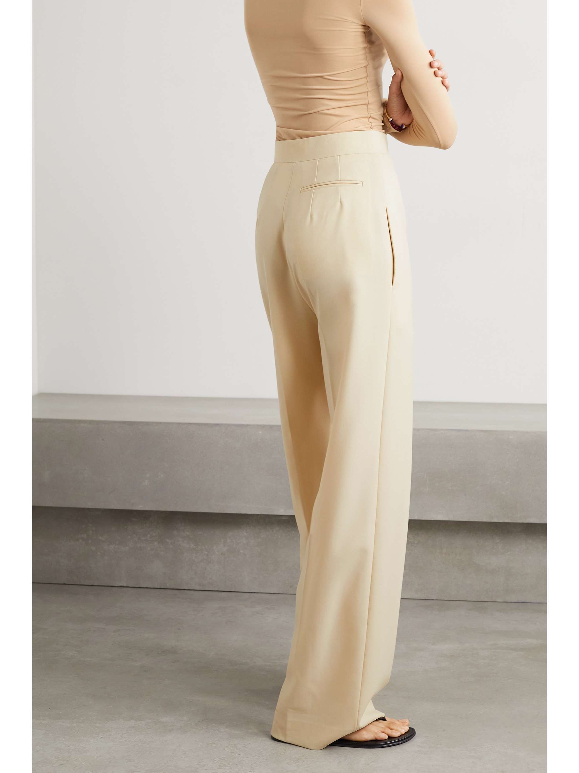 THE ROW Gordon wool wide-leg pants | NET-A-PORTER
