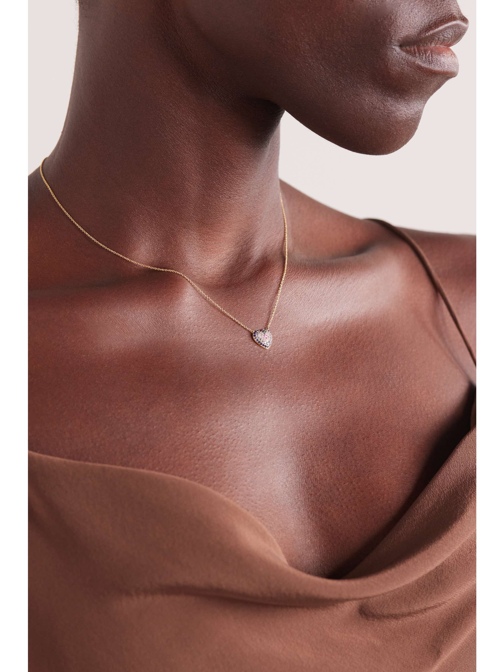 EMILY P. WHEELER Lucy 18-karat recycled gold sapphire necklace | NET-A ...