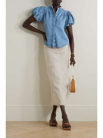 Denim Tops | FRAME | NET-A-PORTER