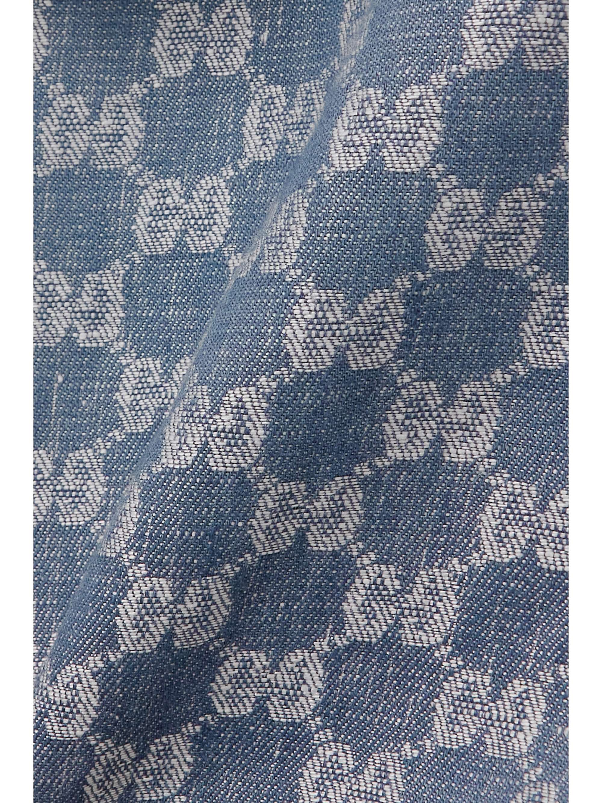 GUCCI Denim-jacquard shirt | NET-A-PORTER