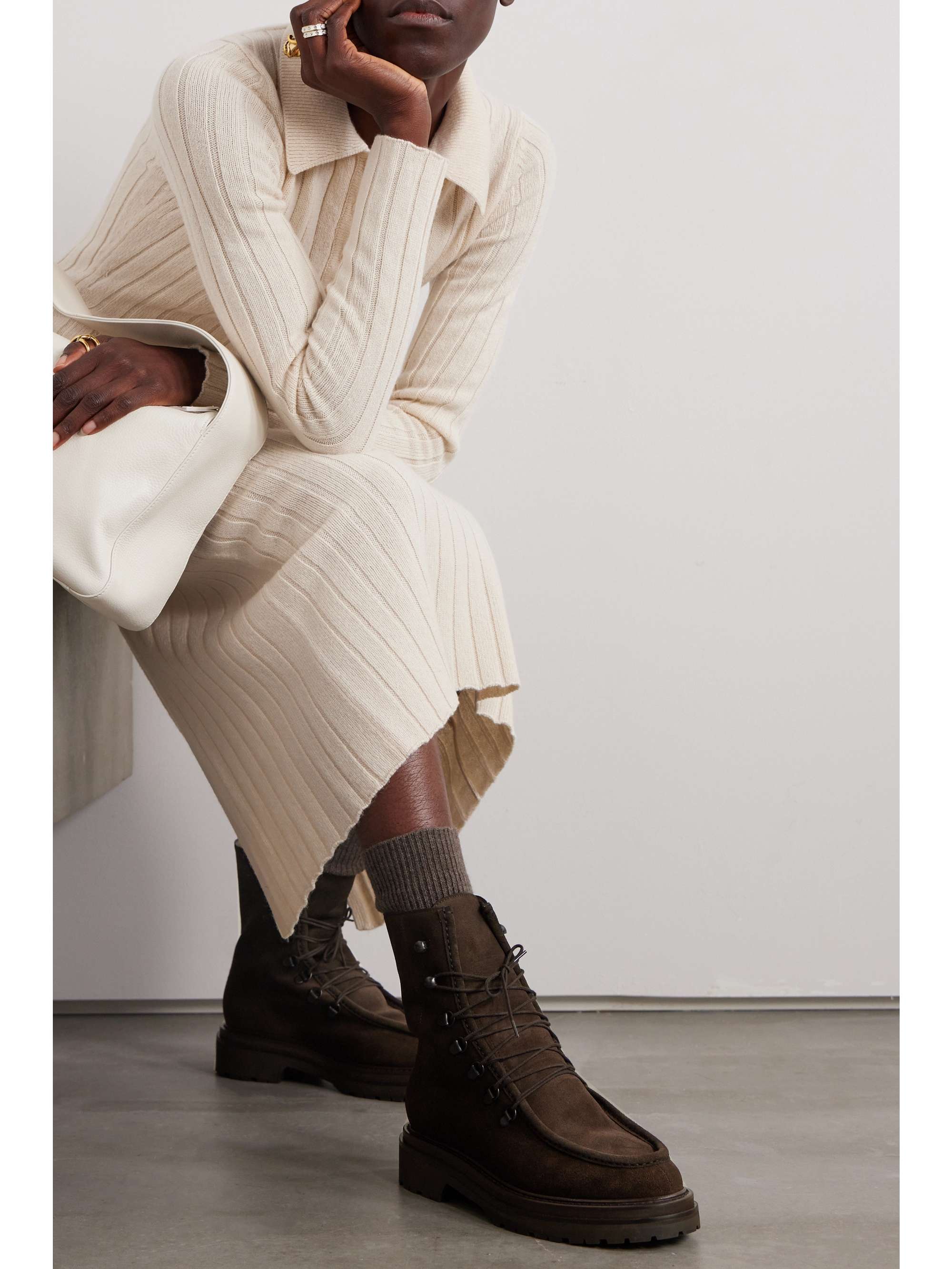 LEGRES 16 suede ankle boots | NET-A-PORTER