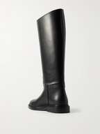 LEGRES 80 leather knee boots | NET-A-PORTER