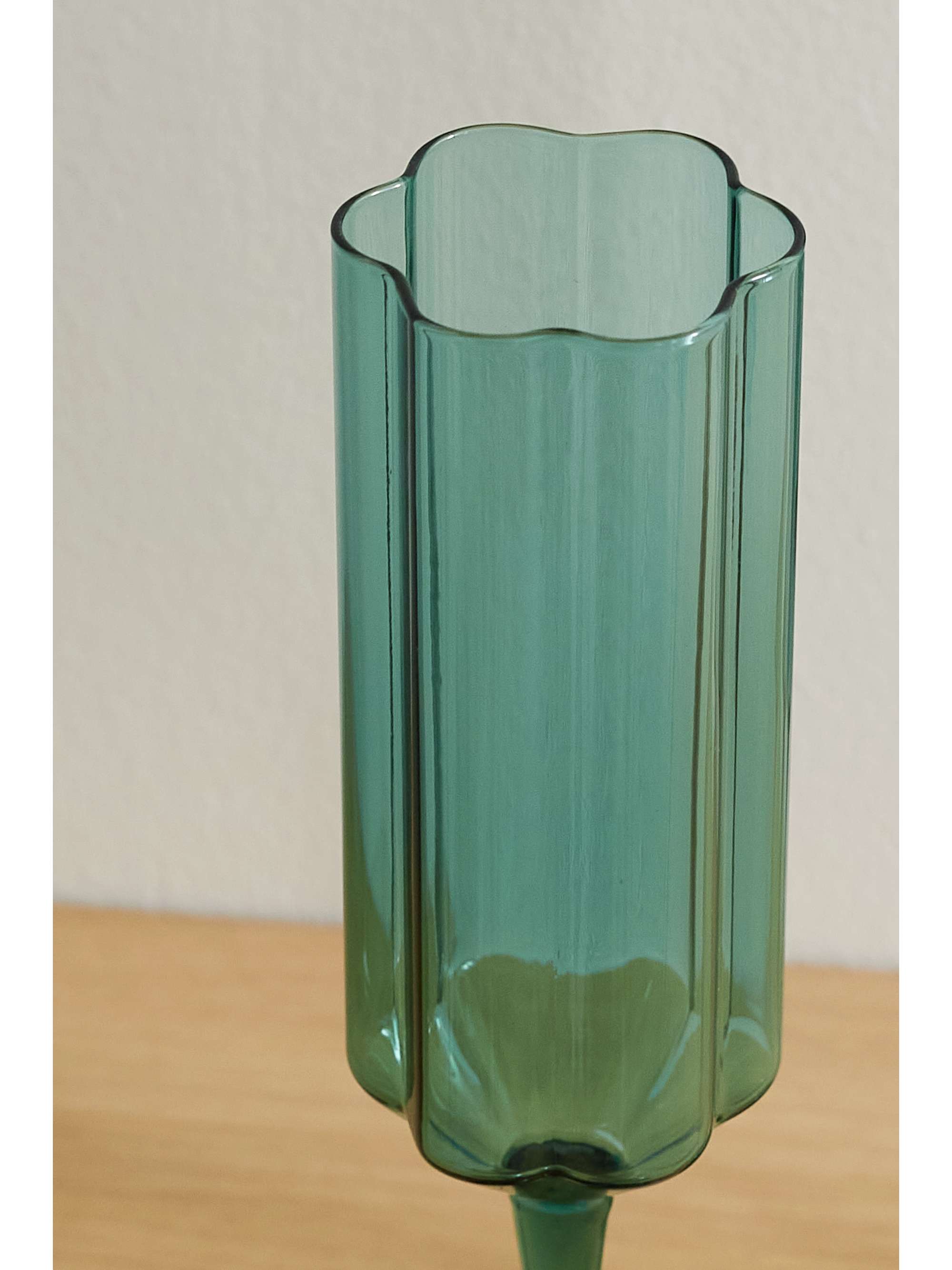 Fazeek Wave Set Of Two Flute Glasses Net A Porter