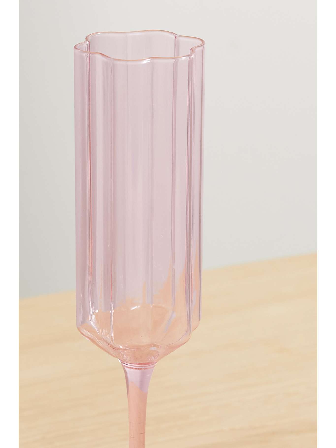 Fazeek Wave Set Of Two Flute Glasses Net A Porter
