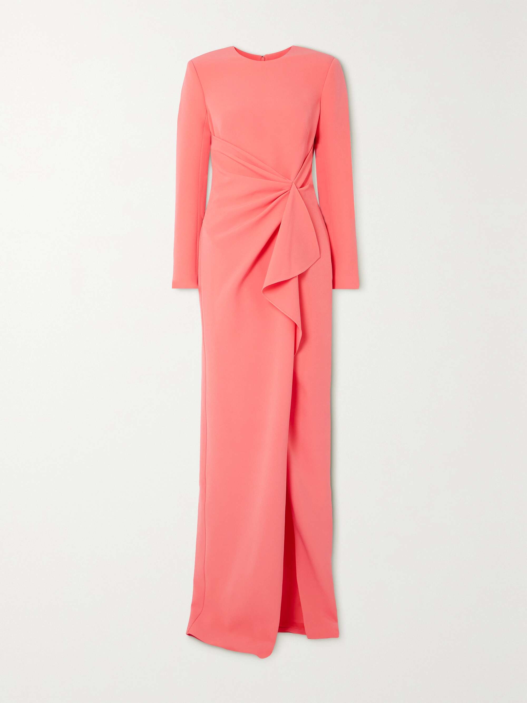 SAFIYAA Taylora draped crepe gown | NET-A-PORTER