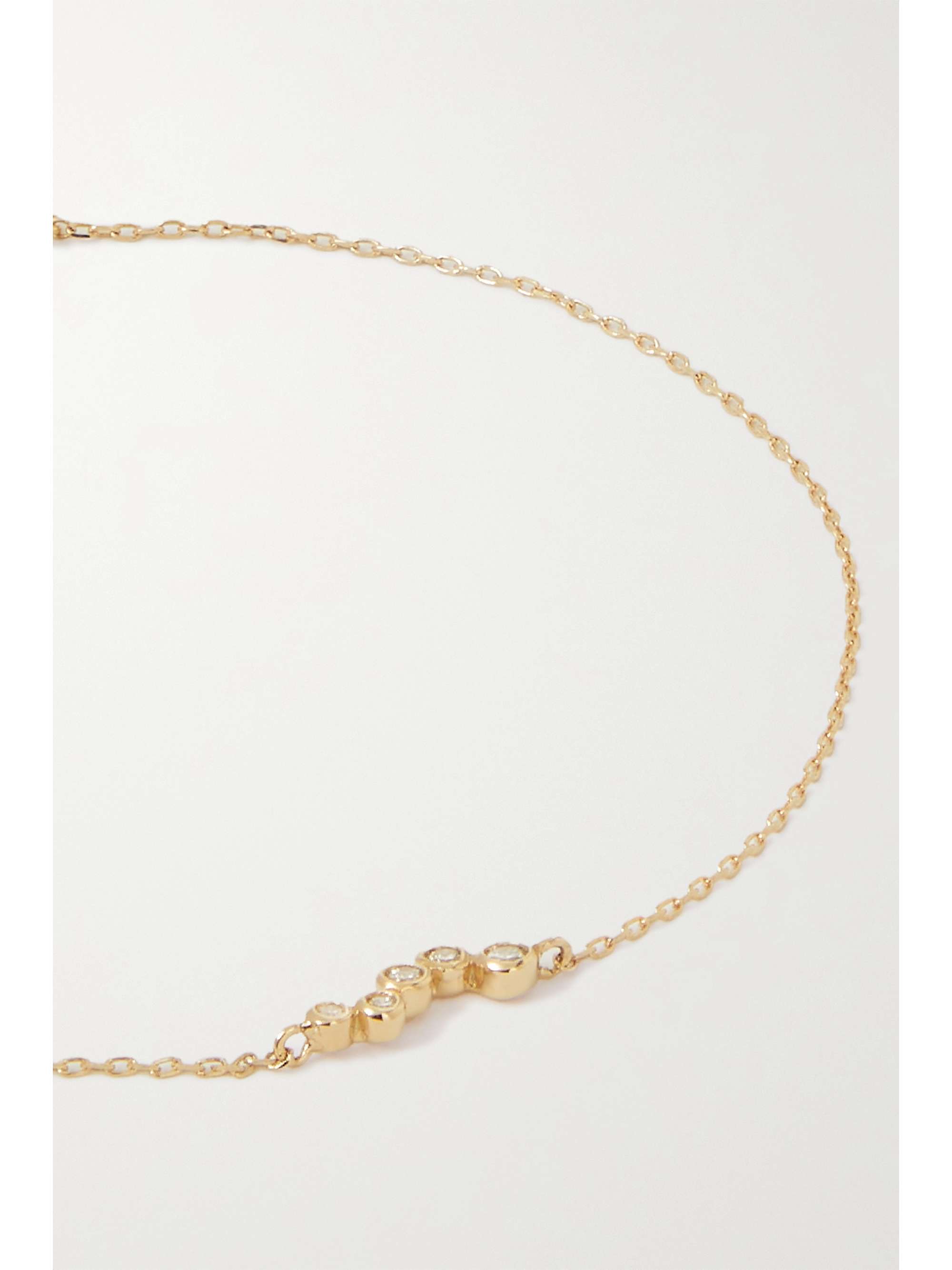 STONE AND STRAND Bubbly 14-karat gold diamond bracelet | NET-A-PORTER