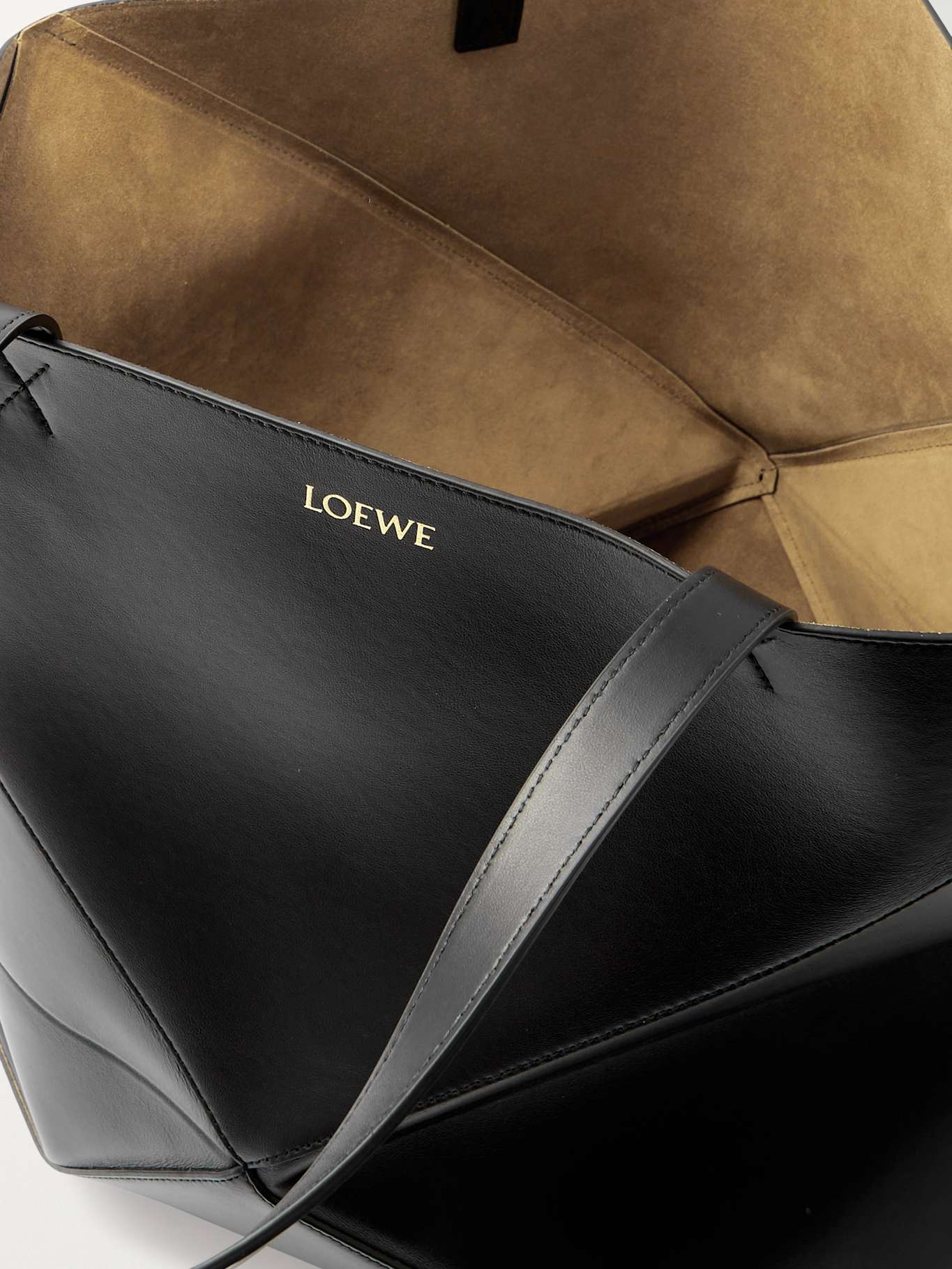 LOEWE Puzzle Fold convertible large leather tote | NET-A-PORTER