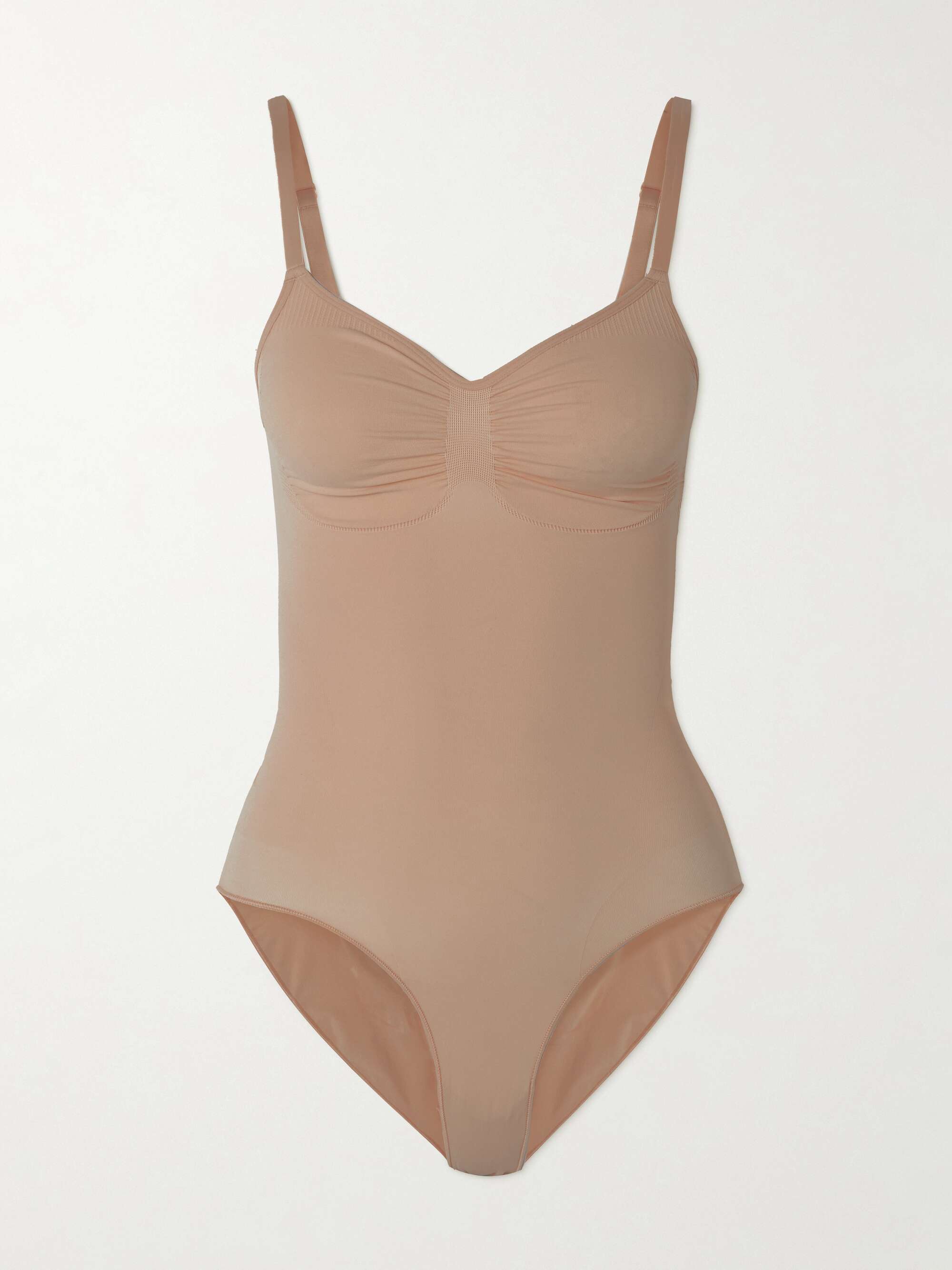 SKIMS Seamless Sculpt Brief Bodysuit - Sienna | NET-A-PORTER