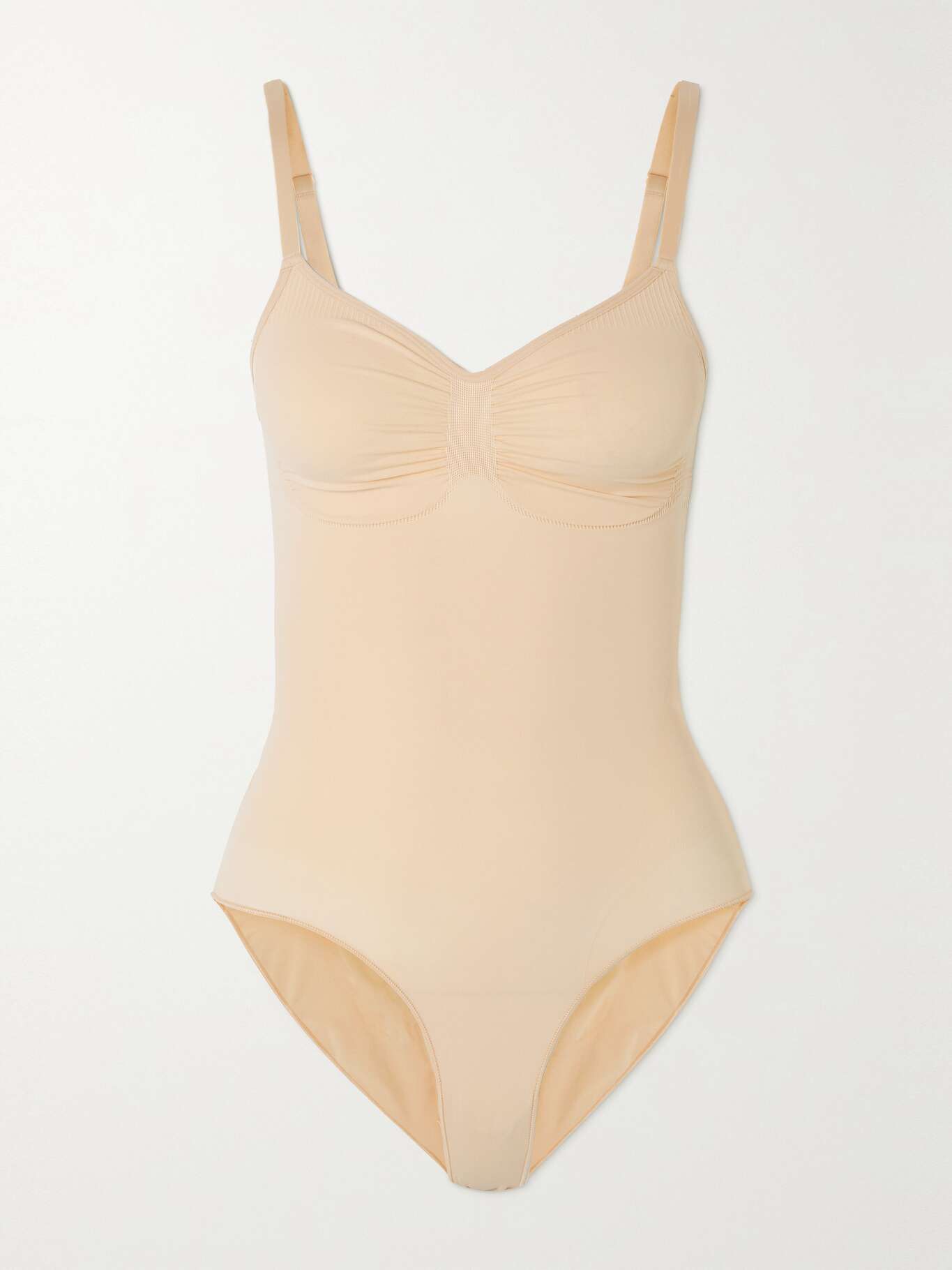 SKIMS Seamless Sculpt Brief Bodysuit - Sand | NET-A-PORTER