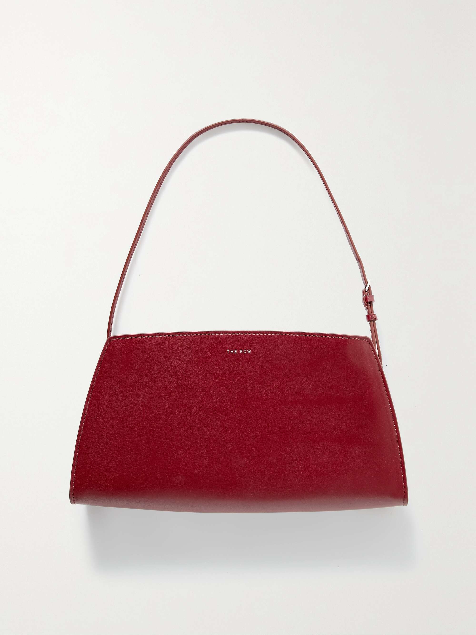 THE ROW Dalia glossed-leather shoulder bag | NET-A-PORTER