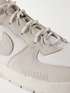 NIKE Air Force 1 Wild suede and mesh sneakers | NET-A-PORTER