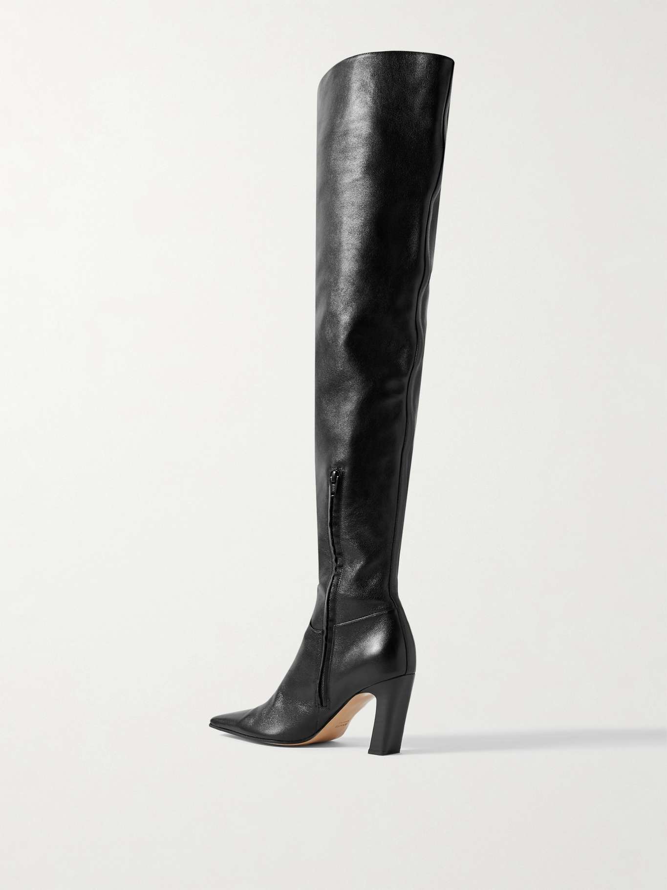 KHAITE Marfa leather over-the-knee boots | NET-A-PORTER