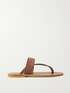 K JACQUES ST TROPEZ + NET SUSTAIN Nehru nubuck sandals | NET-A-PORTER
