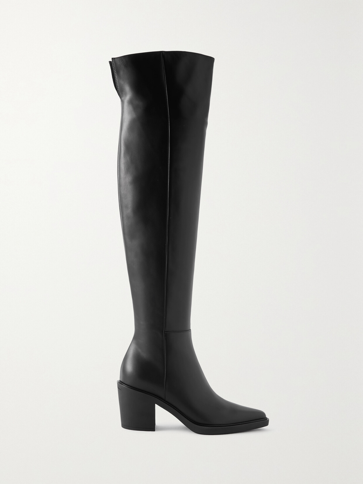 Gianvito Rossi Dylan 60 Leather Over-the-knee Boots In Black | ModeSens