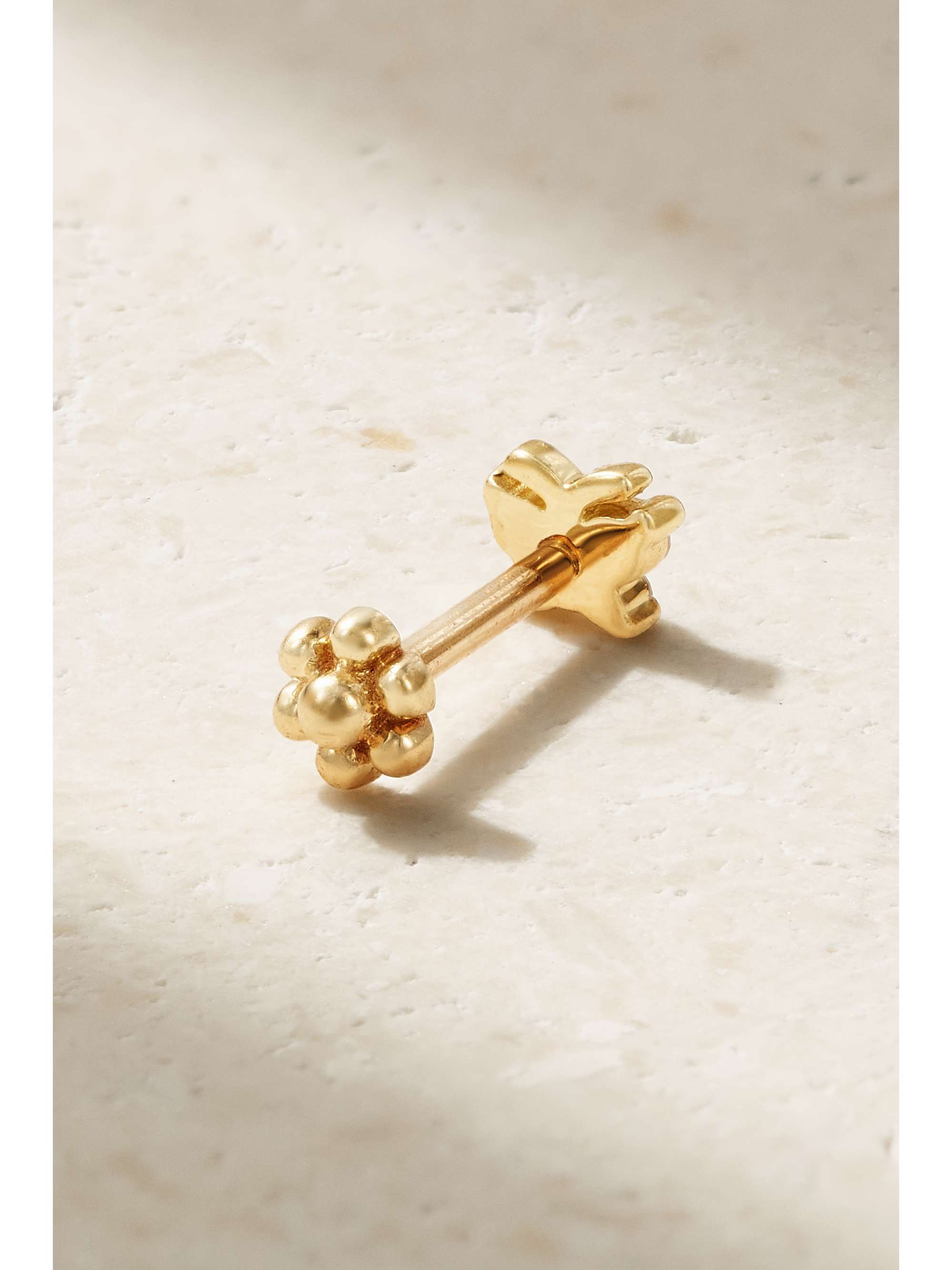 MARIA TASH Butterfly 14-karat gold diamond single earring | NET-A-PORTER