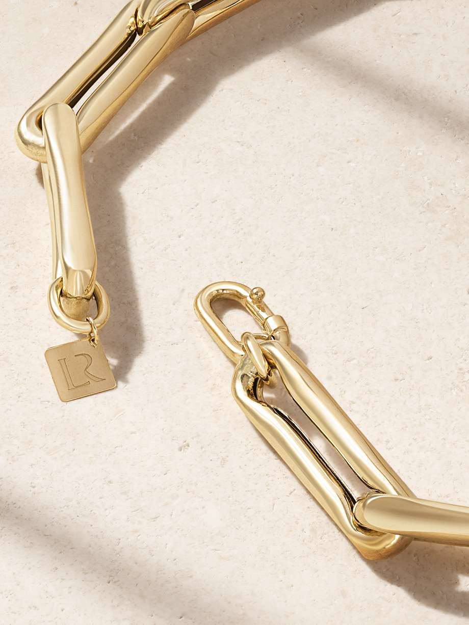 LAUREN RUBINSKI Extra Large 14-karat gold diamond necklace | NET-A-PORTER