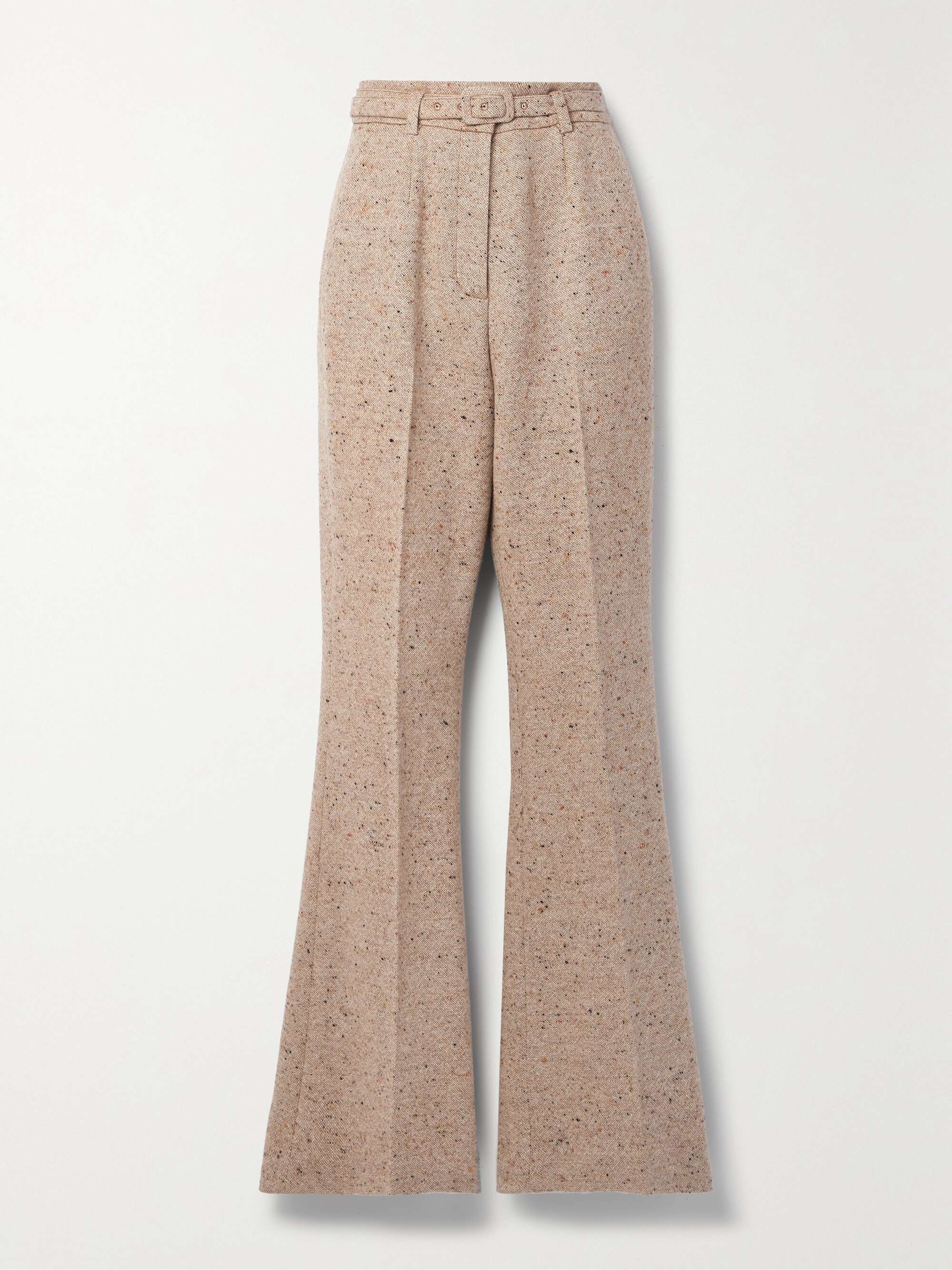 GABRIELA HEARST Josh wool and cashmere-blend flared pants | NET-A-PORTER