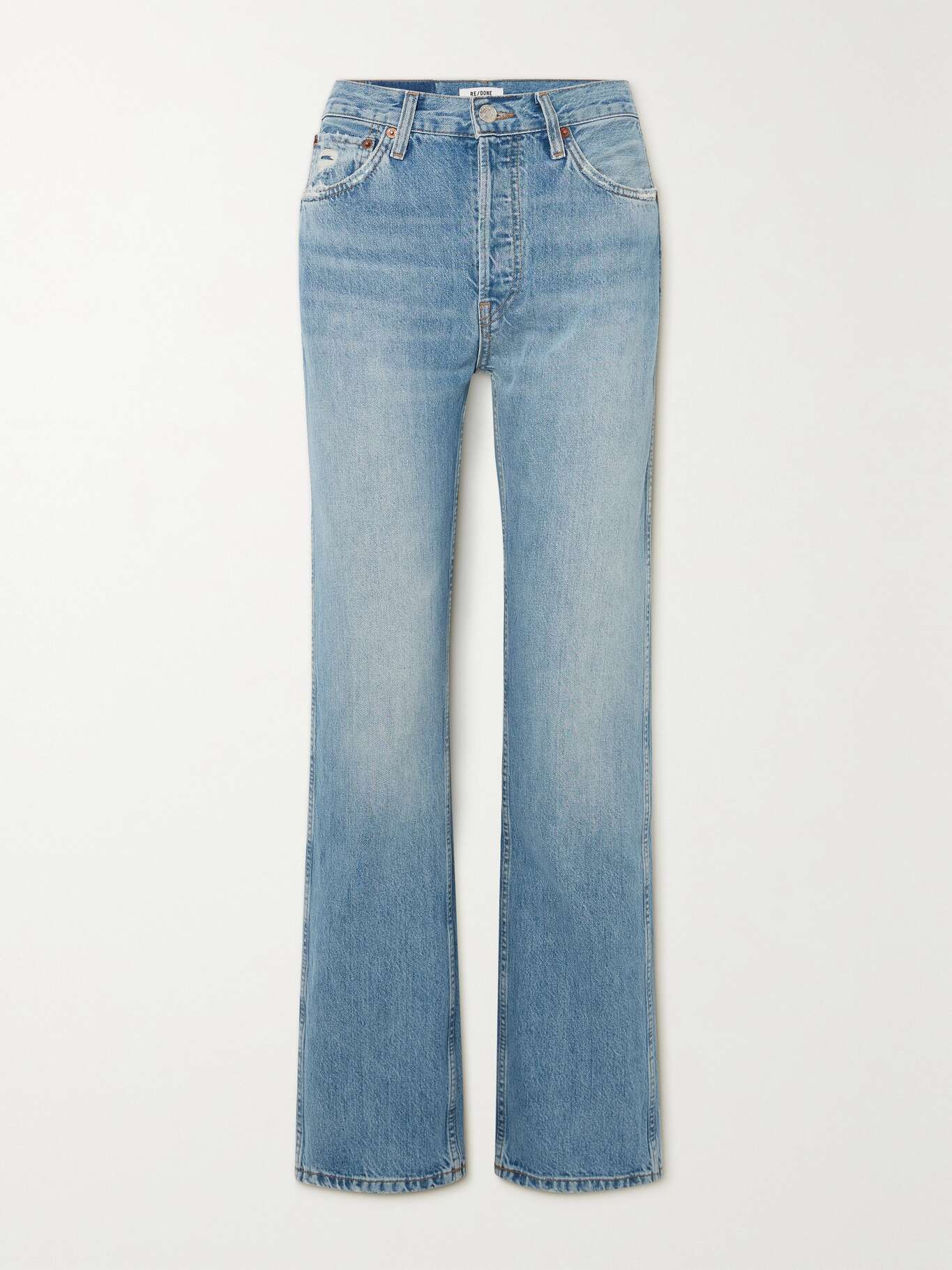 RE/DONE 90s Loose high-rise straight-leg jeans | NET-A-PORTER
