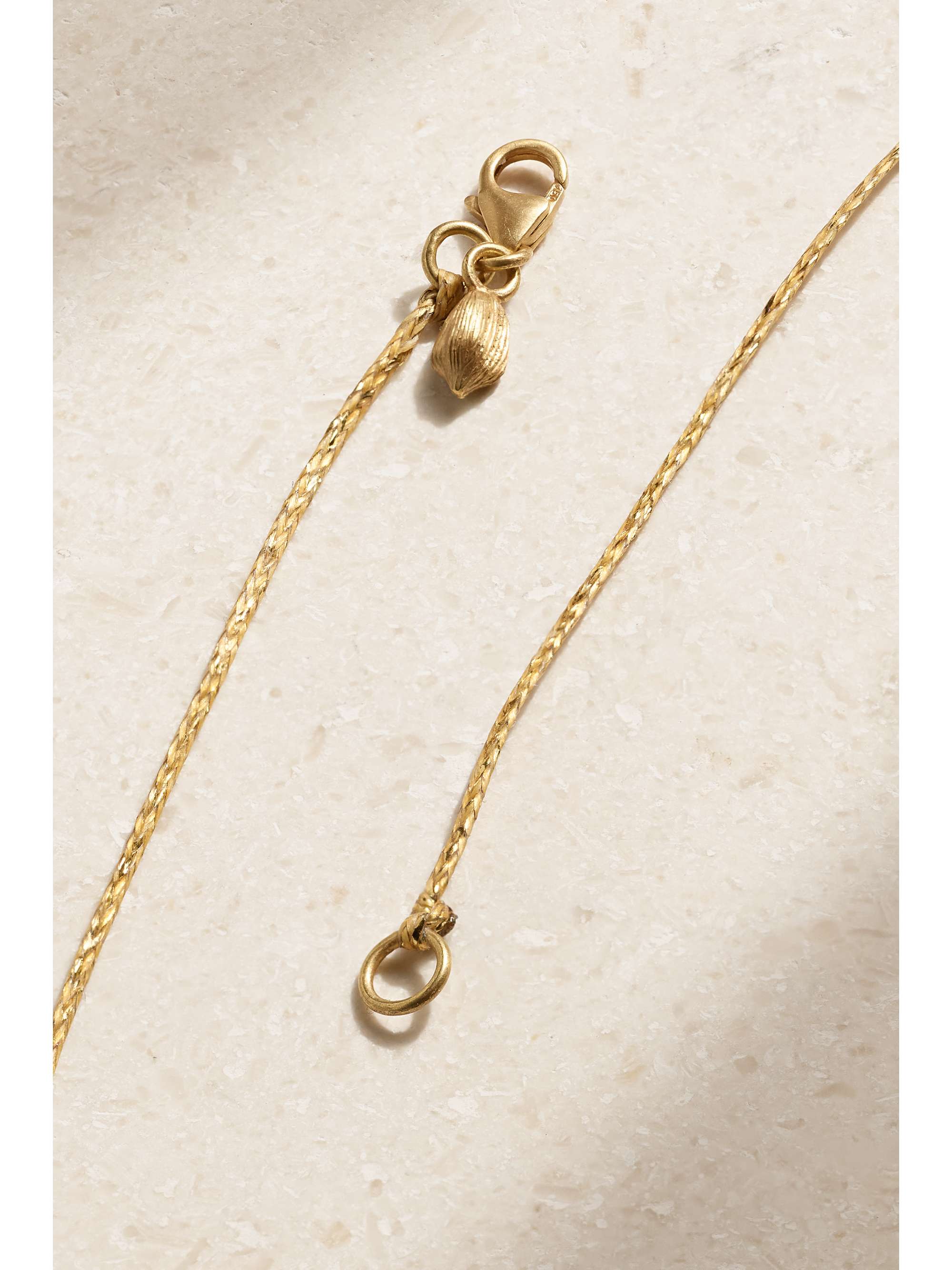 PIPPA SMALL 18-karat gold aquamarine necklace | NET-A-PORTER